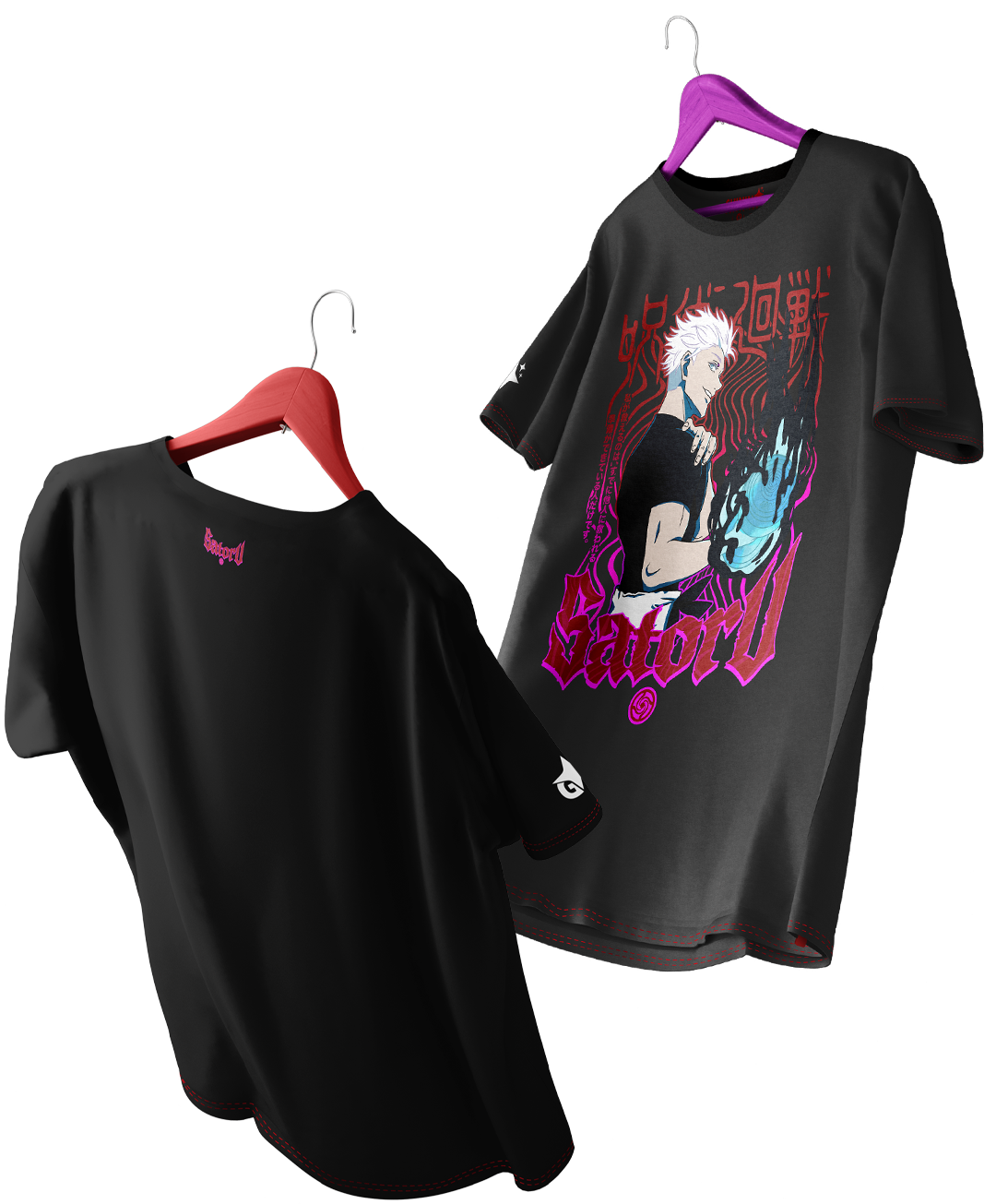 Polera Satoru Gojo Gym - Jujutsu Kaisen - Oversized Long Fit Unisex ...